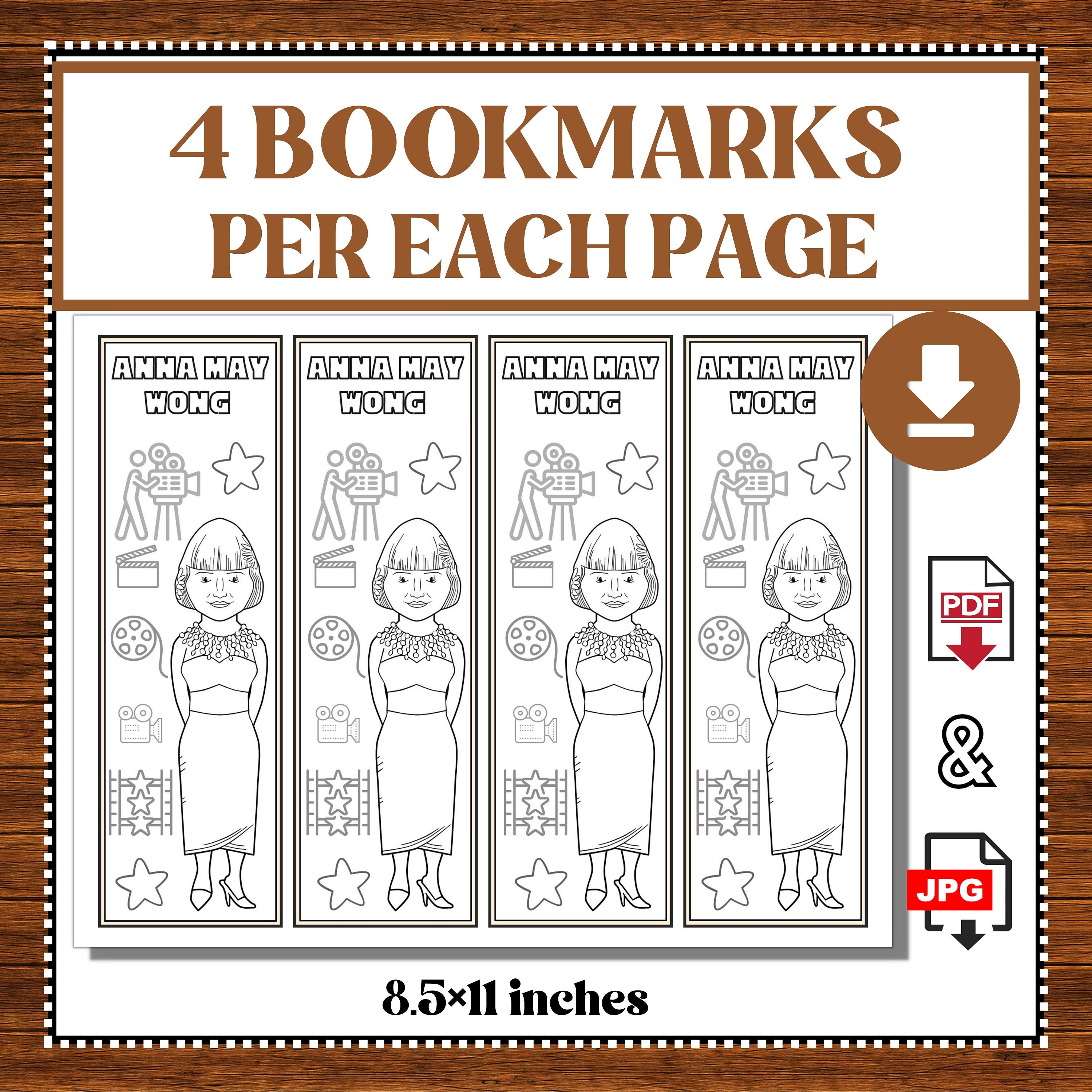 Asian American & Pacific Islanders Heritage Month Coloring Bookmarks ...