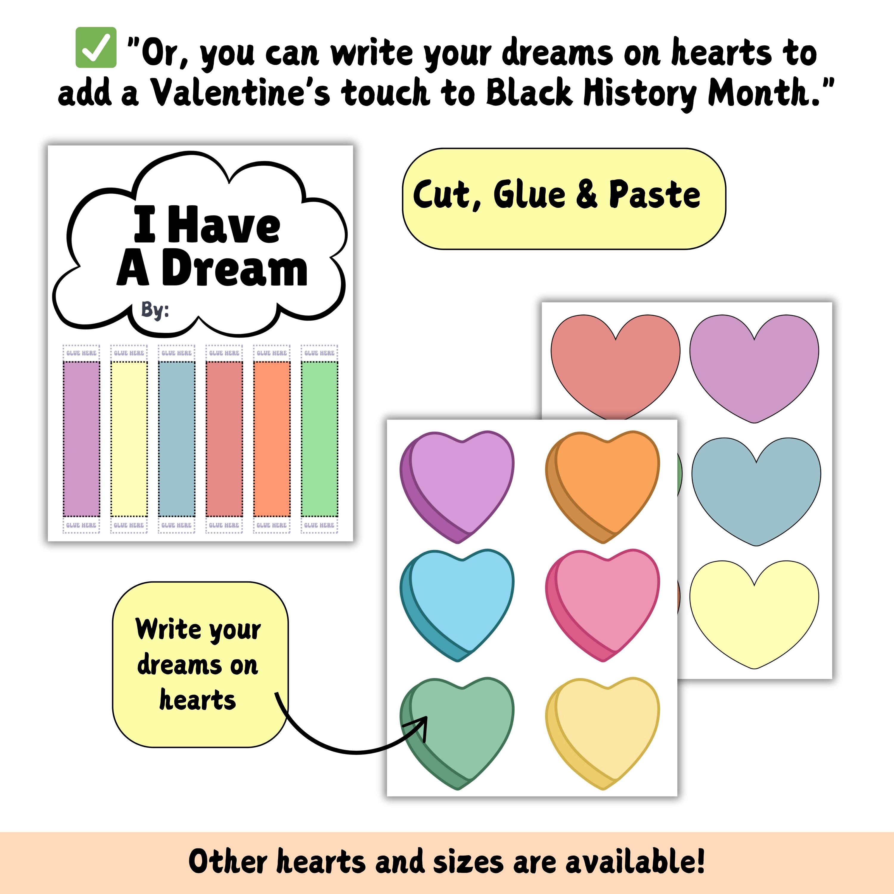 Martin Luther King Craft, Black History Month, MLK Day Activity for ...