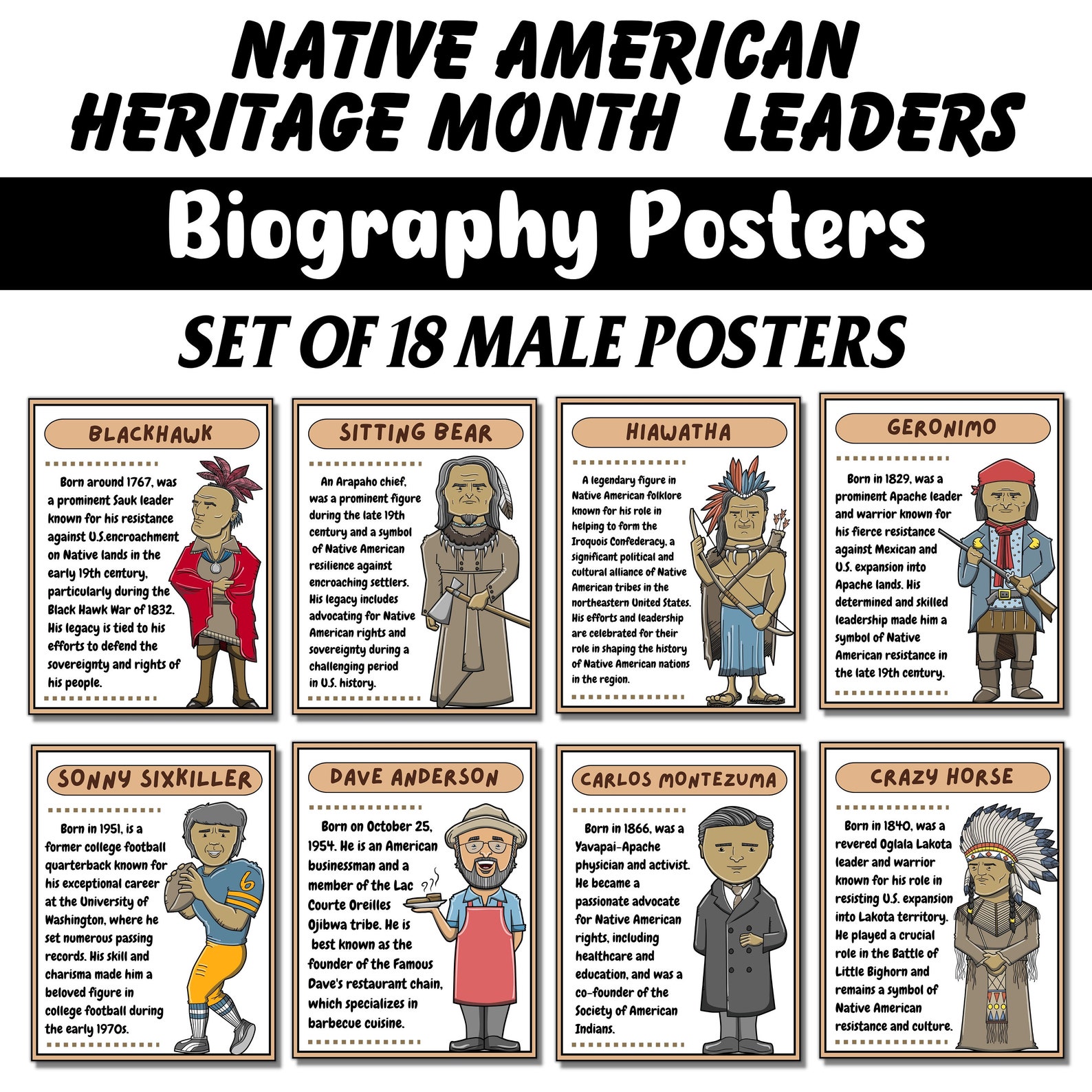 Native American Heritage Month Notable Indigenous Native American ...