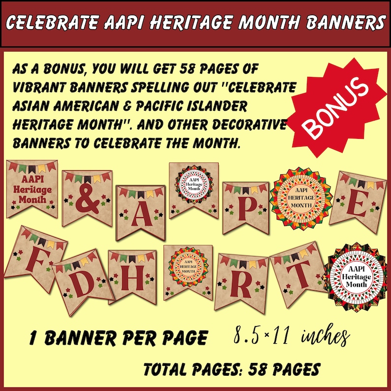 AAPI Heritage Month Printable Biography Posters - Inspiring Leaders for ...