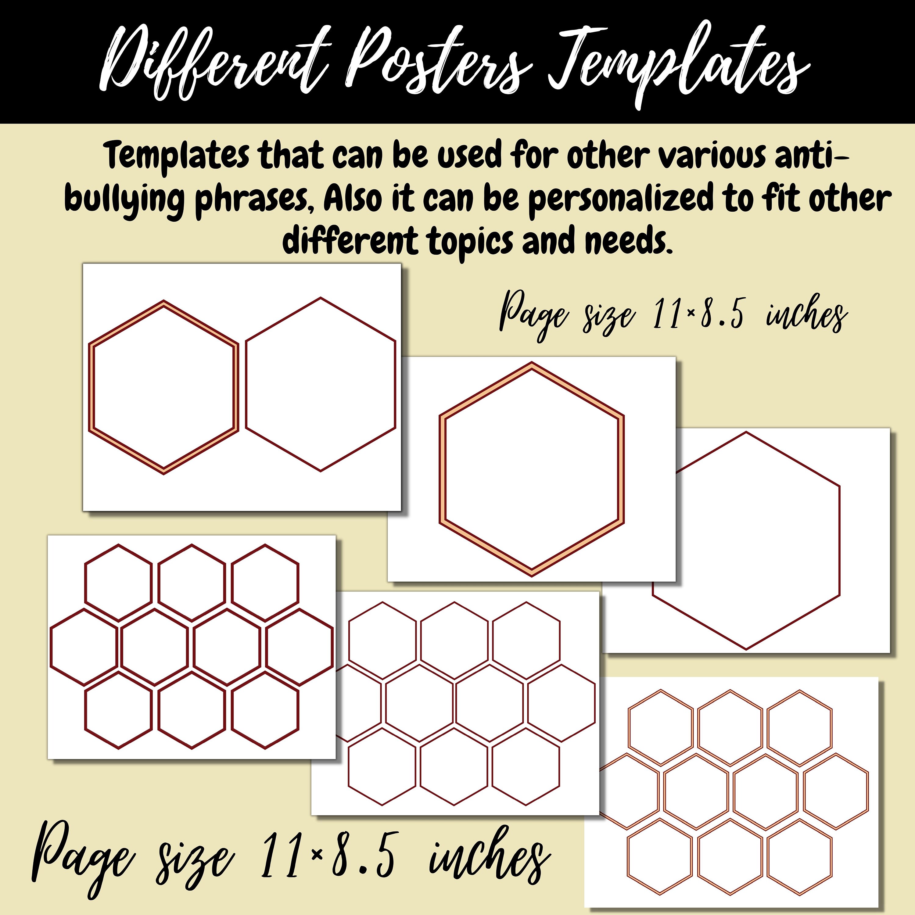 National Bullying Prevention Month Bulletin Board Set-31 Anti Bullying ...