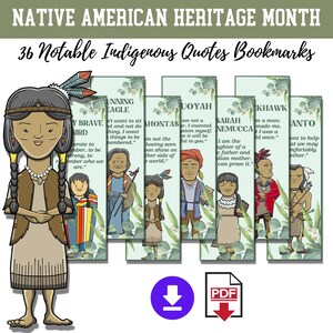 Native American Heritage Month - Notable Indigenous Native American ...