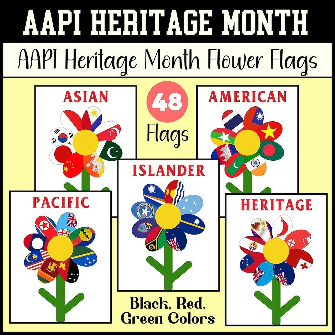 Celebrate AAPI Heritage Month With 48 Flags of Asian American and ...