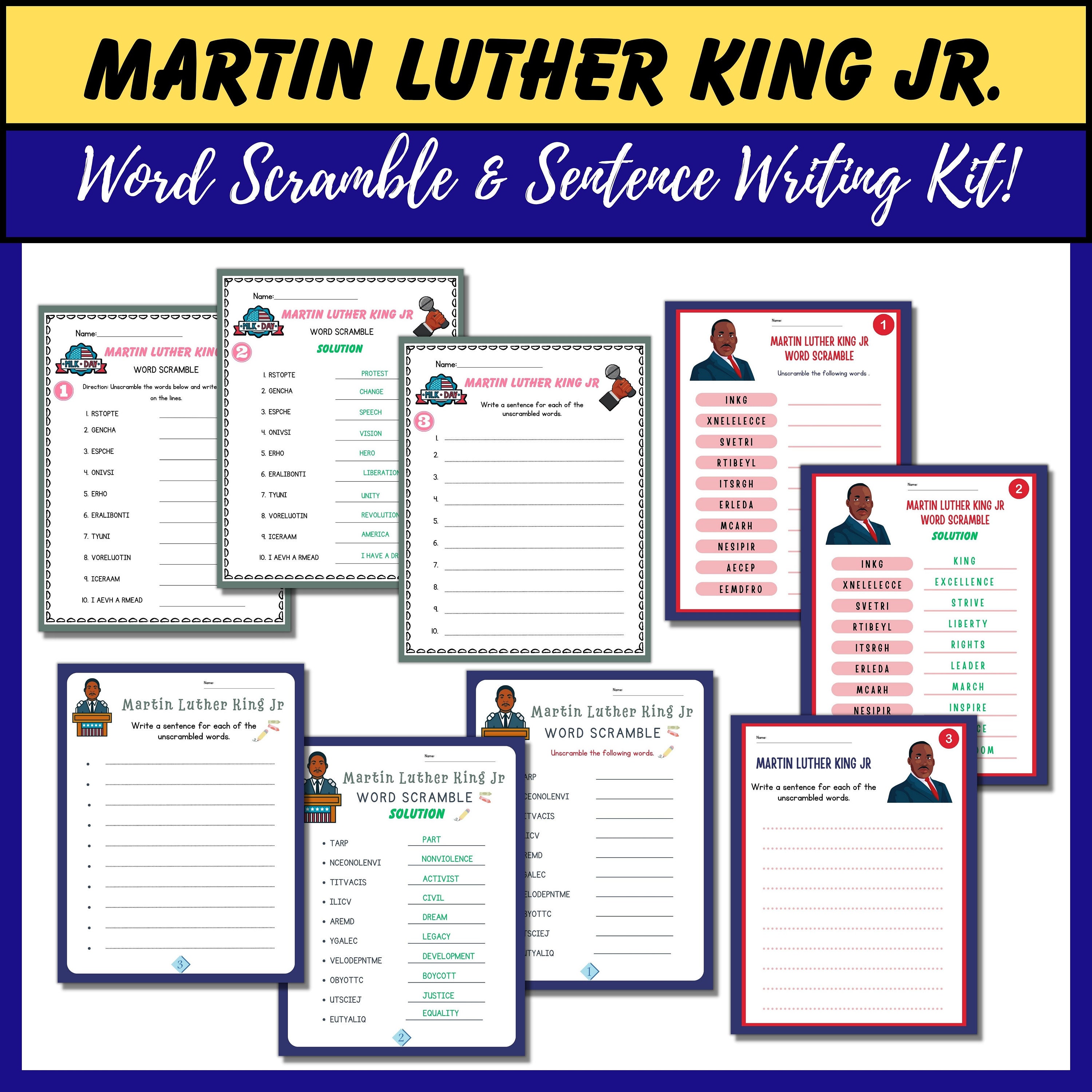 Martin Luther King Jr Timeline Poster | Martin Luther Life Timeline ...