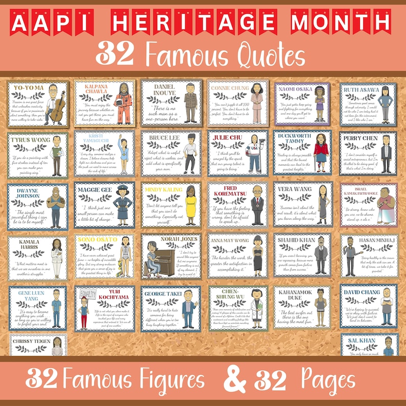 Printable Asian American & Pacific Islander Heritage Month Quote ...