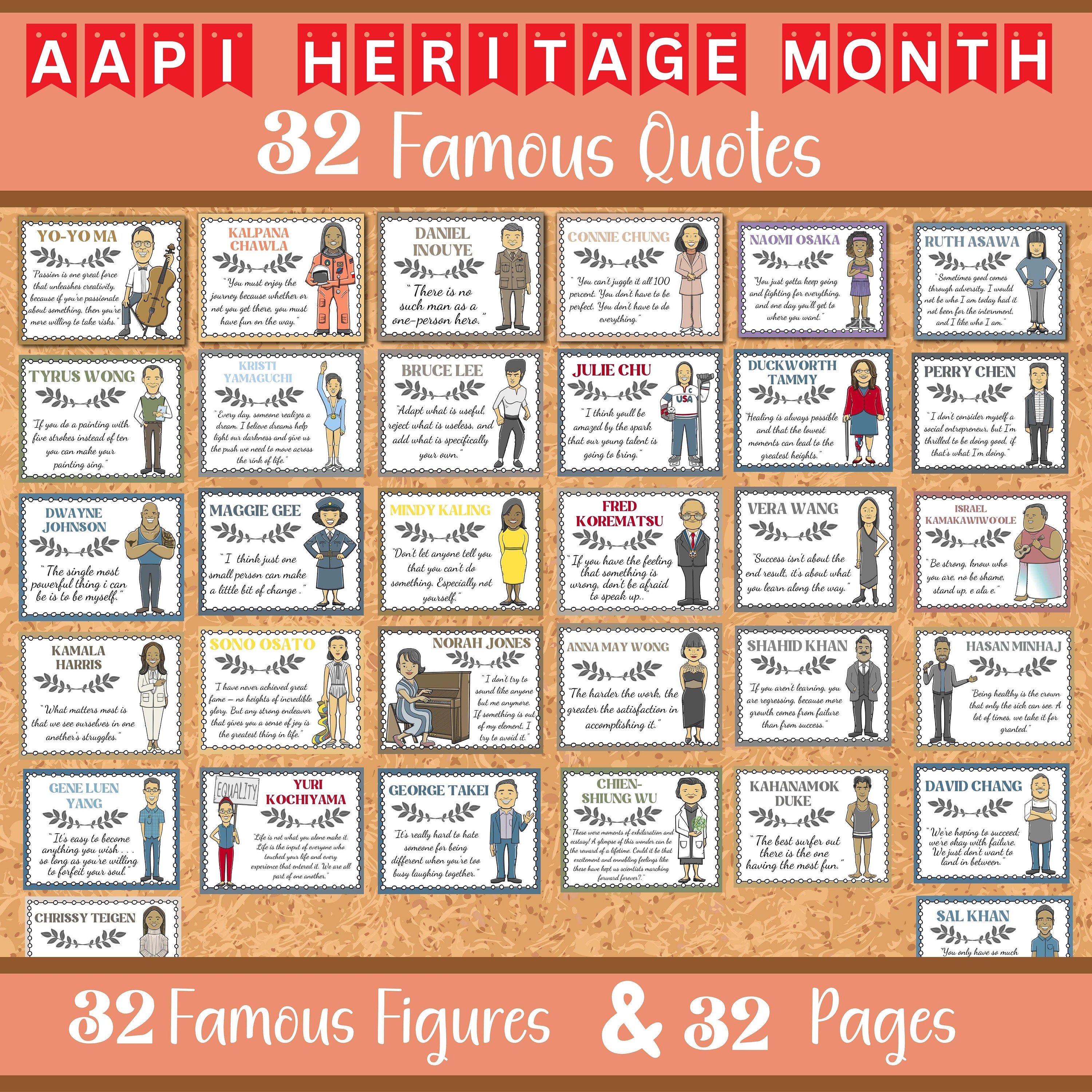 Printable Asian American & Pacific Islander Heritage Month Quote ...