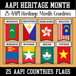 Celebrate AAPI Heritage Month With 25 Flags of Asian American and ...