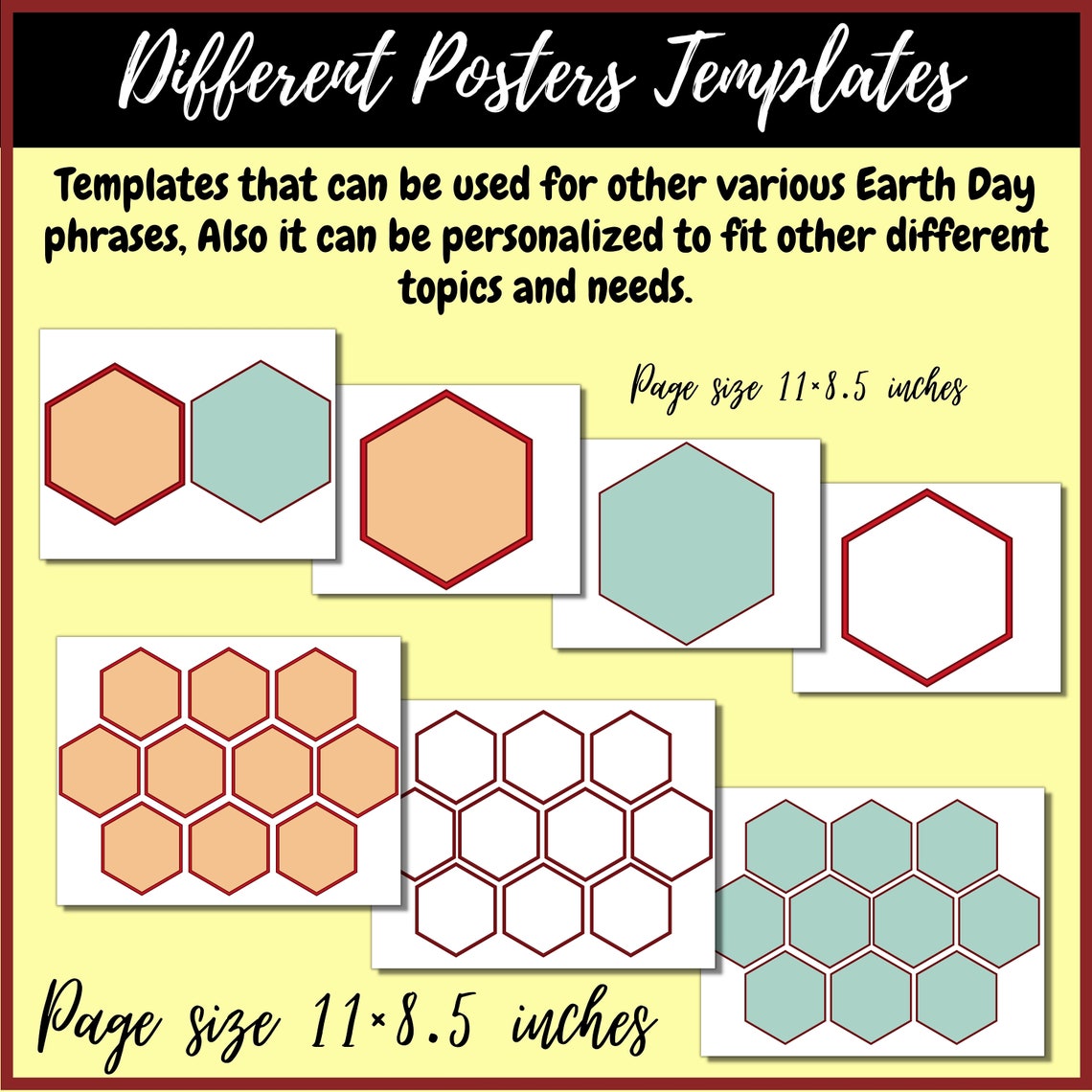 Earth Day Poster Set - Environmental Awareness Classroom Decor, Earth ...