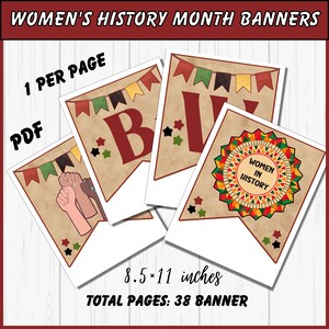Printable Women's History Month Quotes Bulletin Board Famous Women in ...