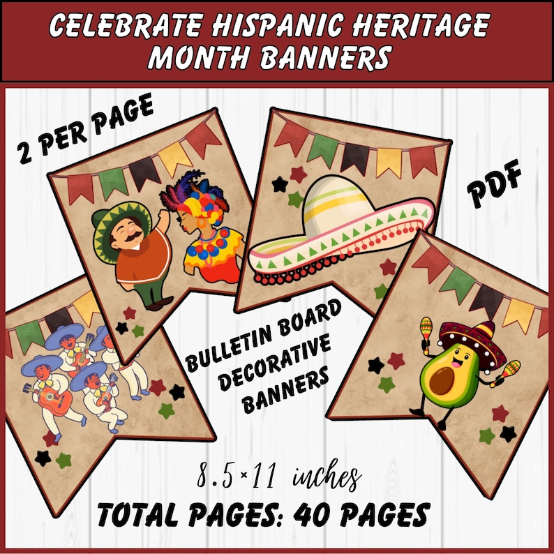 Hispanic Country Flags | Hispanic Heritage Month Flag Bunting | Spanish ...