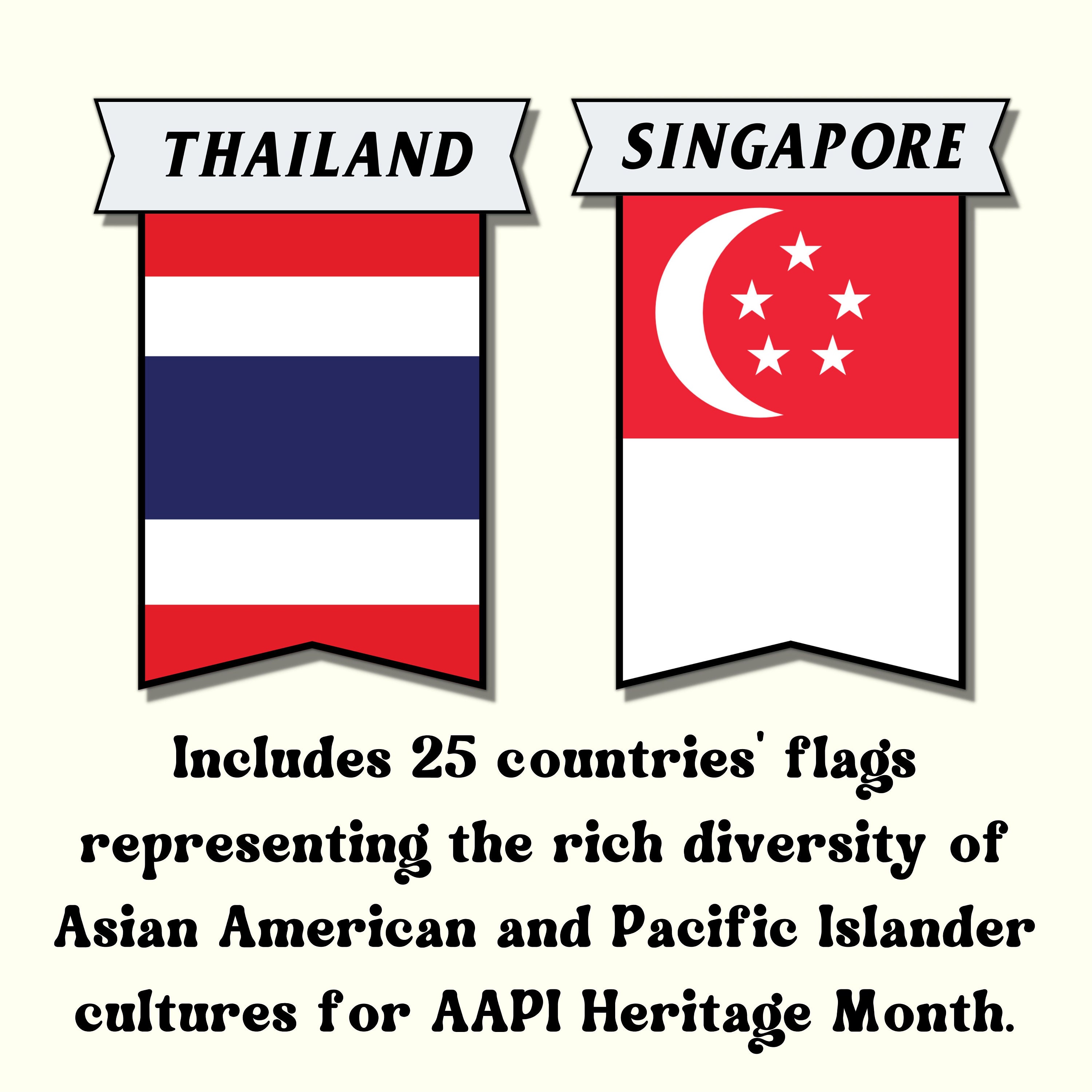 Celebrate AAPI Heritage Month With 25 Flags of Asian American and ...