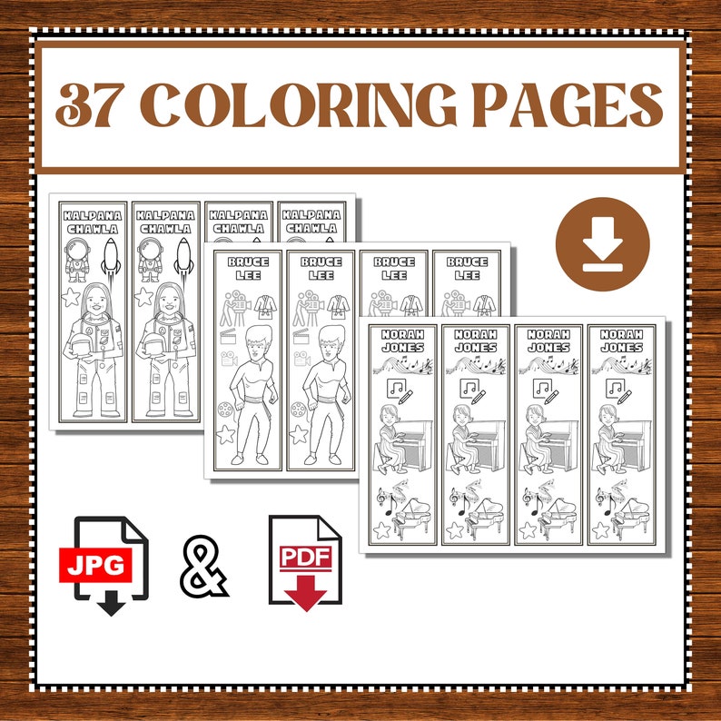 Asian American & Pacific Islanders Heritage Month Coloring Bookmarks ...