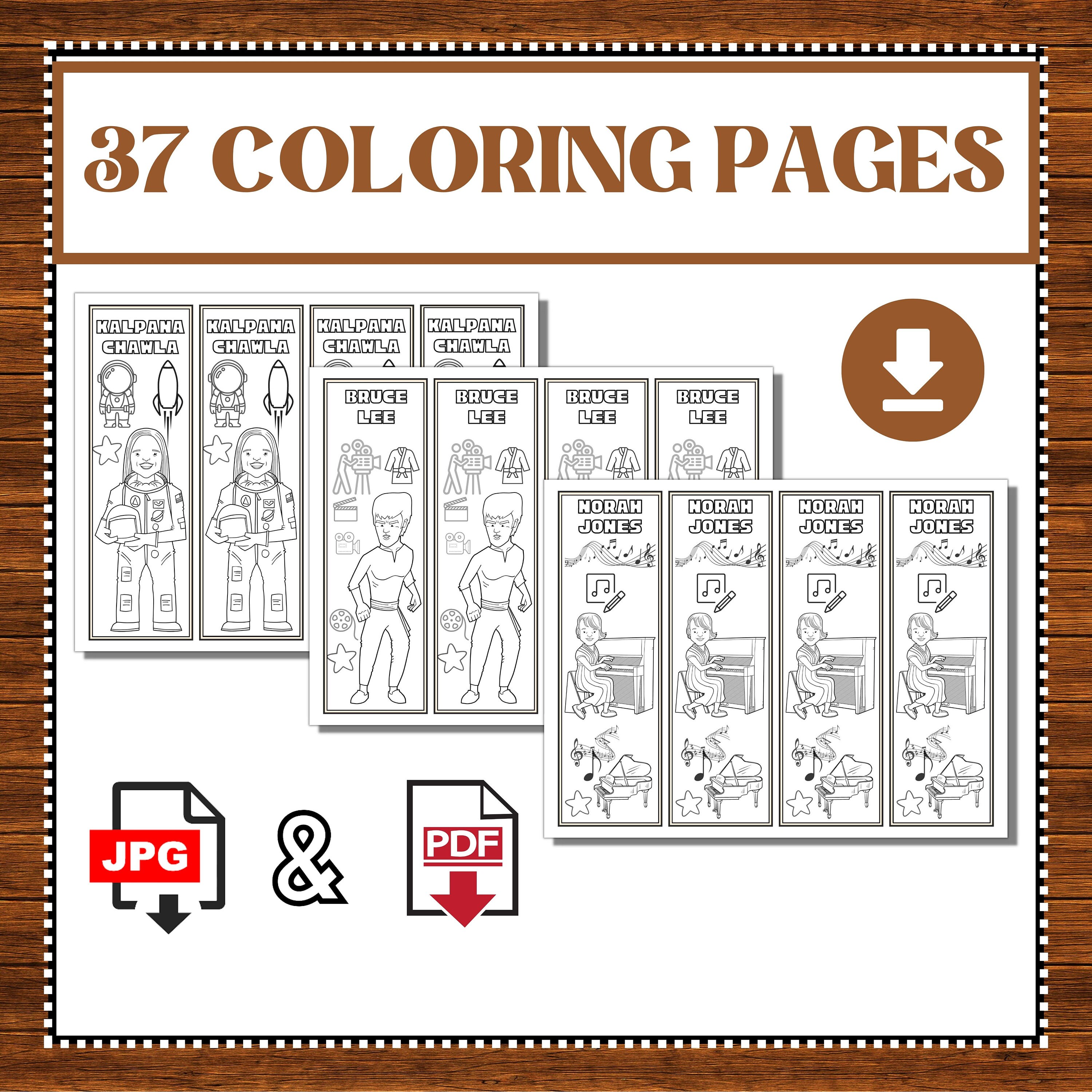 Asian American & Pacific Islanders Heritage Month Coloring Bookmarks ...