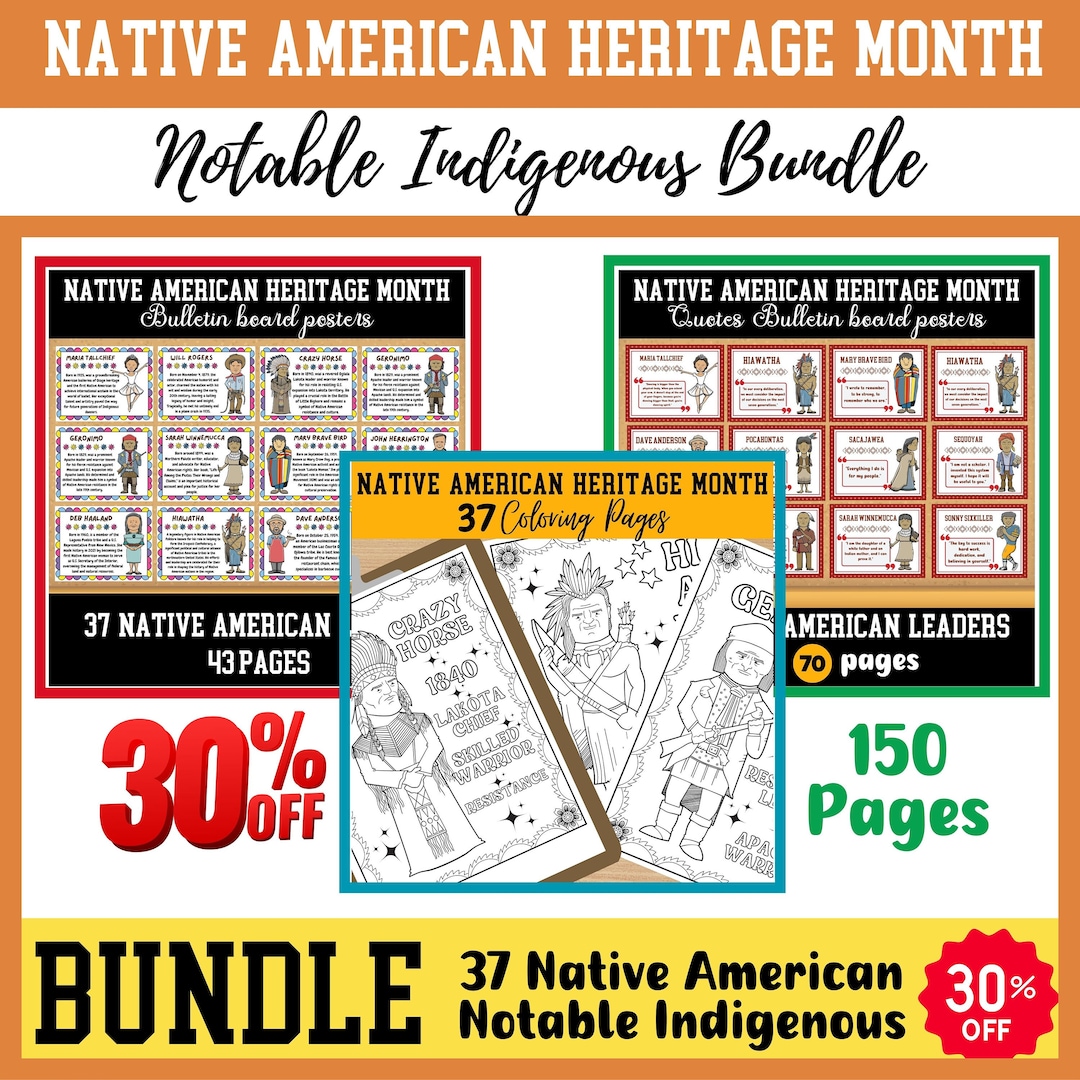 Native American Heritage Month Notable Indigenous Native American ...