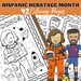 Hispanic Heritage Month Bundle, Latino Heritage Month,iconic Figures ...