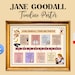 Jane Goodall Timeline Poster | Jane Goodall Bulletin Board Idea ...