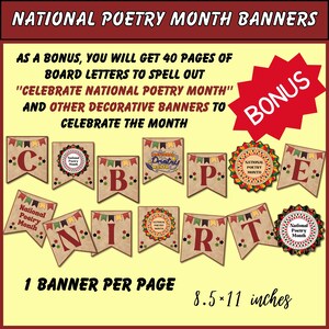 National Poetry Month Coloring Pages | Famous Poets Coloring Sheets ...