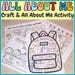 Back to School All About Me Backpack Activity, Printable Student ...