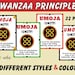 Kwaanza Principals Posters Set of 8 - the 7 Principles of Kwanzaa ...