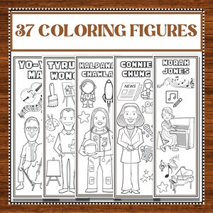 Asian American & Pacific Islanders Heritage Month Coloring Bookmarks ...