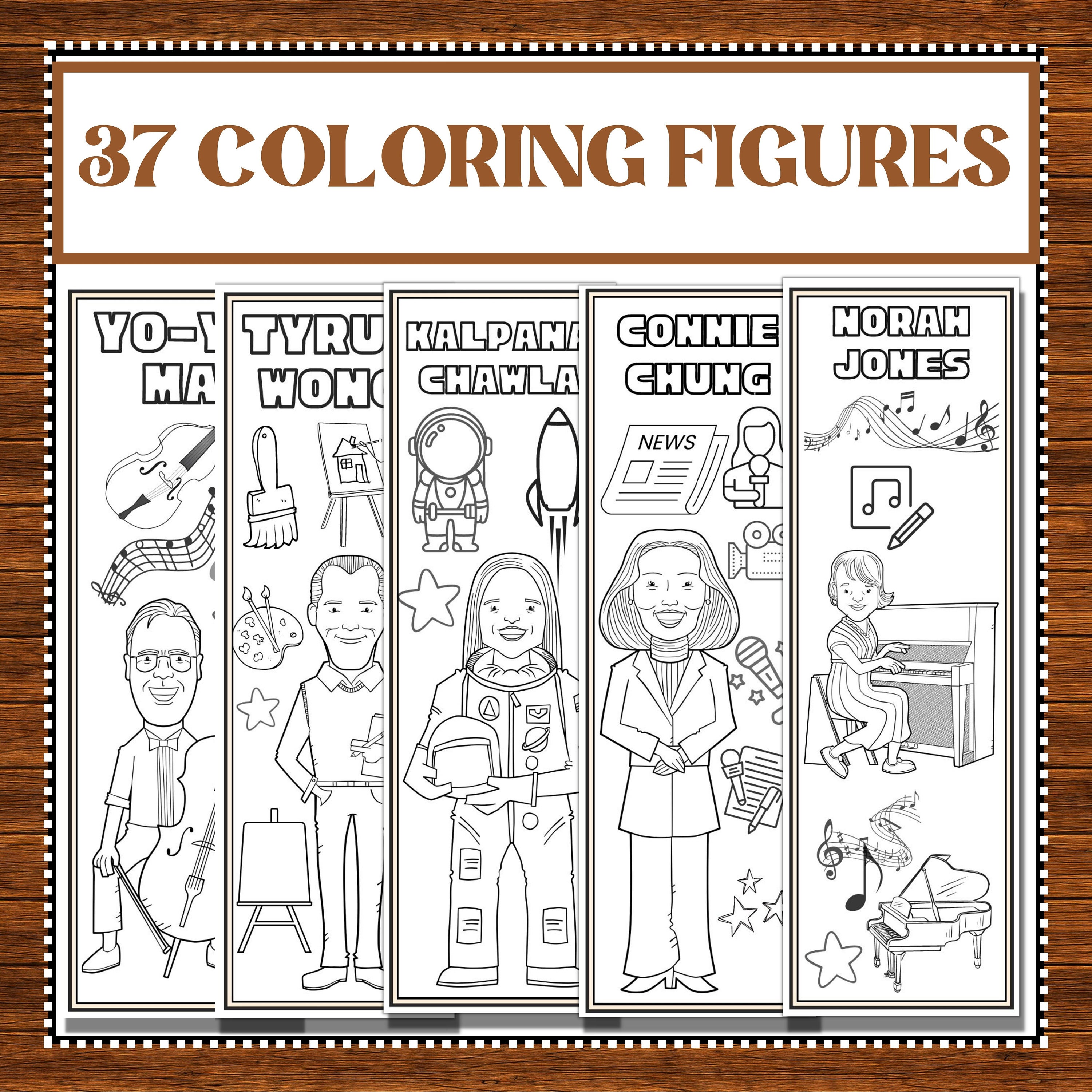 Asian American & Pacific Islanders Heritage Month Coloring Bookmarks ...