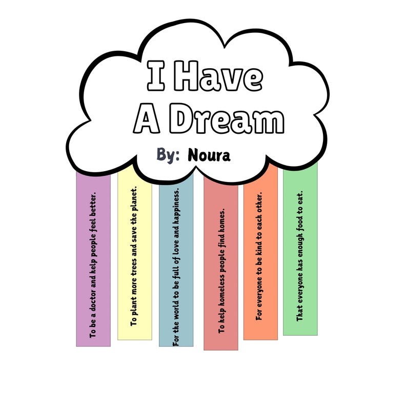 Martin Luther King Craft, Black History Month, MLK Day Activity for ...