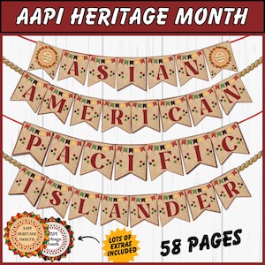AAPI Heritage Month Printable Biography Posters - Inspiring Leaders for ...