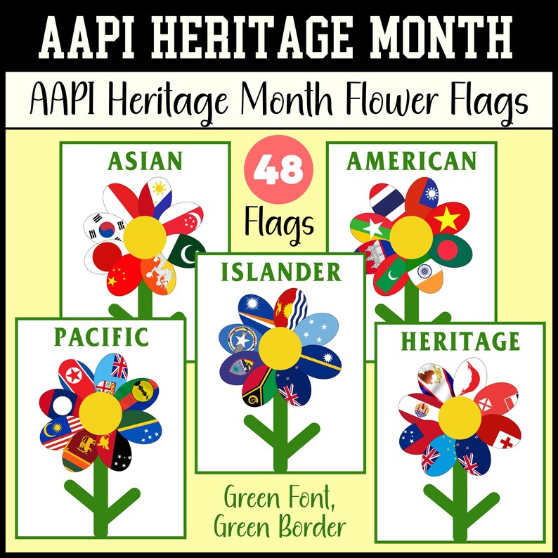 Celebrate AAPI Heritage Month With 48 Flags of Asian American and ...