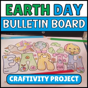 Printable Earth Day Craftivity | Earth Day Activity for Kids ...