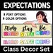 Classroom Expectations Decor | Printable Classroom Wall Art | Teacher ...
