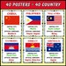 Printable Asian American & Pacific Islander Heritage Month Countries ...