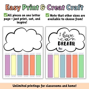 Martin Luther King Craft, Black History Month, MLK Day Activity for ...