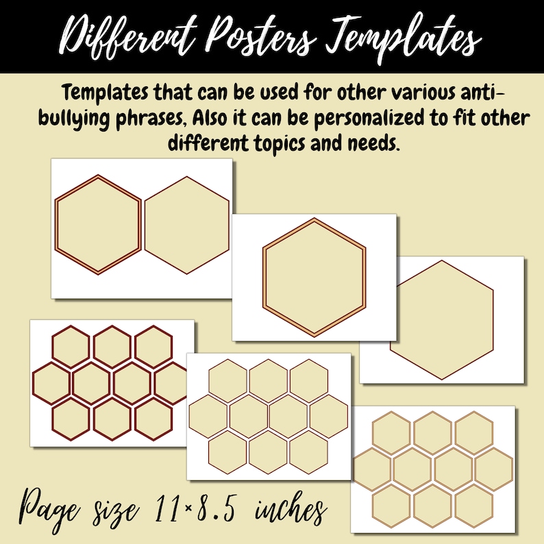 National Bullying Prevention Month Bulletin Board Set-25 Anti Bullying ...