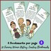 Printable Women's History Month Bookmarks Set | Famous Women in Histor ...