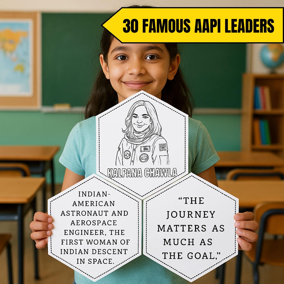 AAPI Heritage Month Collaborative Quilt Project for Kids | Printable ...