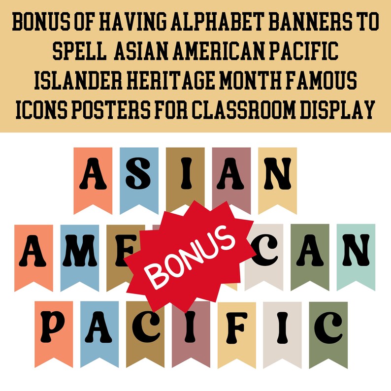 Printable Asian American & Pacific Islander Heritage Month Countries ...