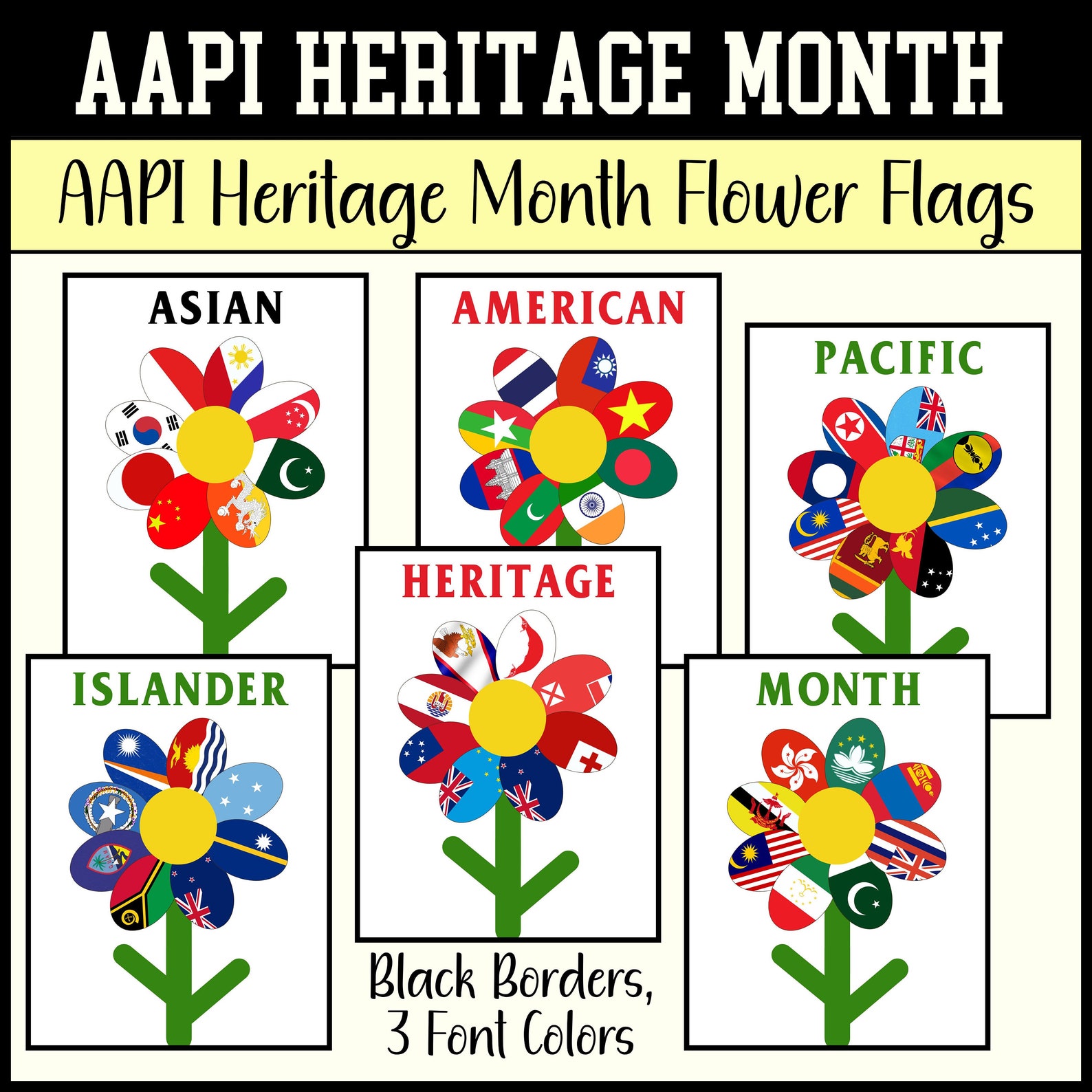 Celebrate AAPI Heritage Month With 48 Flags of Asian American and ...