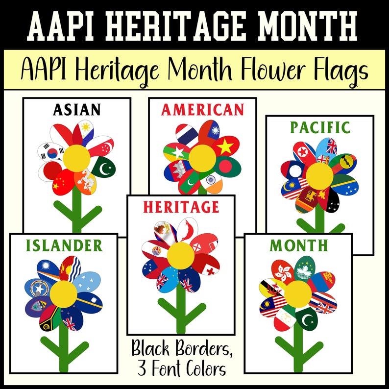 Celebrate AAPI Heritage Month With 48 Flags of Asian American and ...