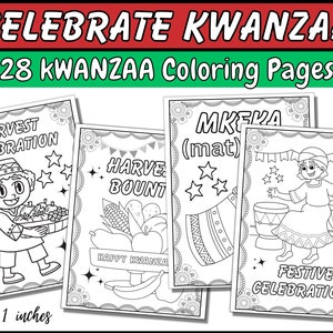 Fun Kwanzaa Coloring Pages Kwanza Principles Coloring Sheets K-2 ...