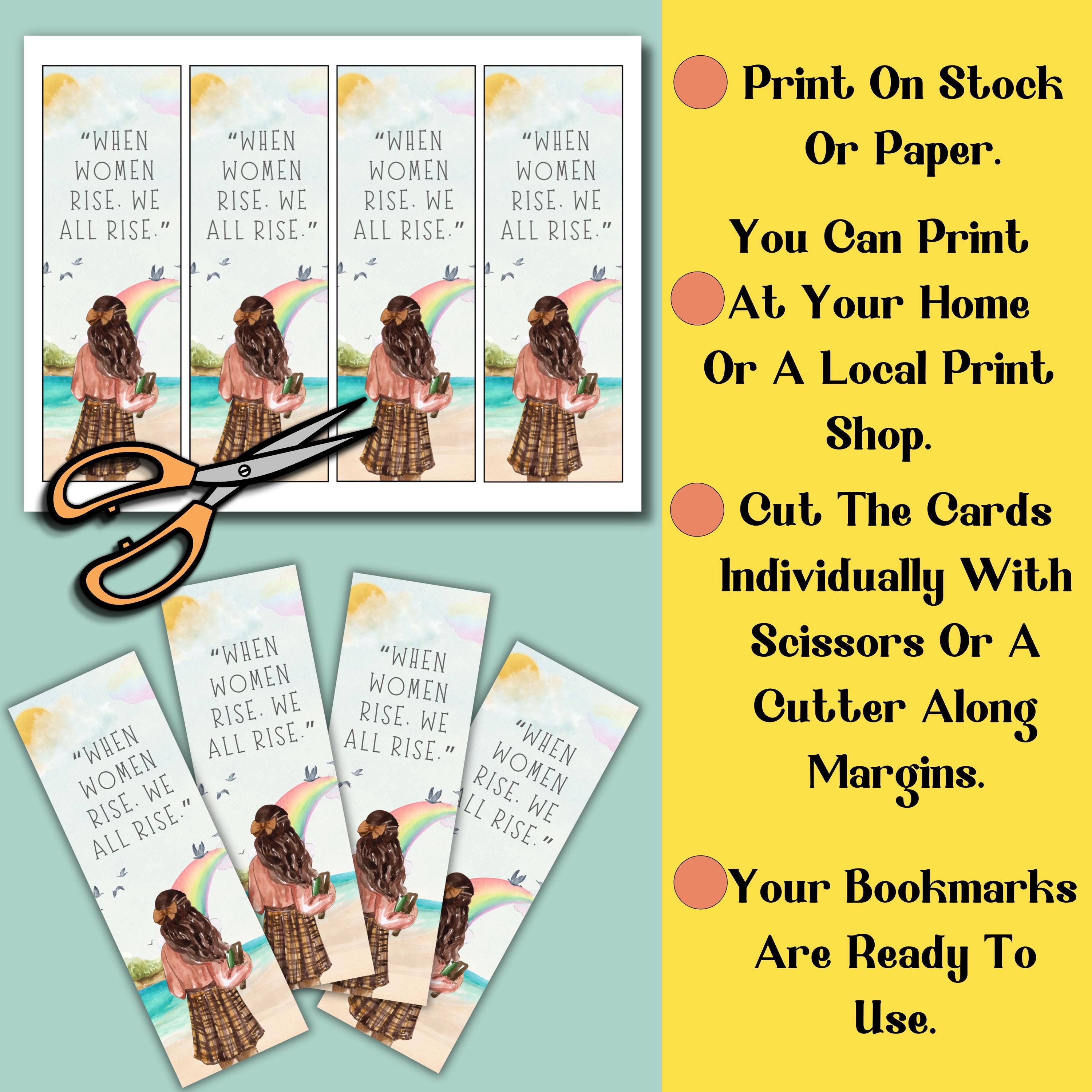 Printable Women’s History Month Bookmarks | Inspirational Classroom ...