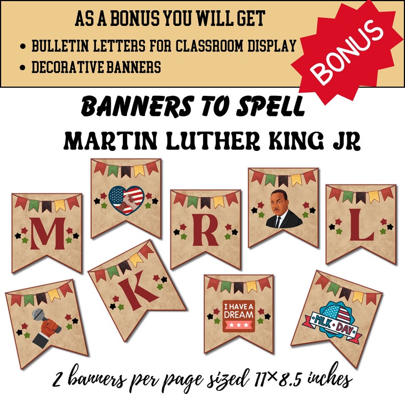 Martin Luther King Jr Timeline Poster Martin Luther Life Timeline MLK ...