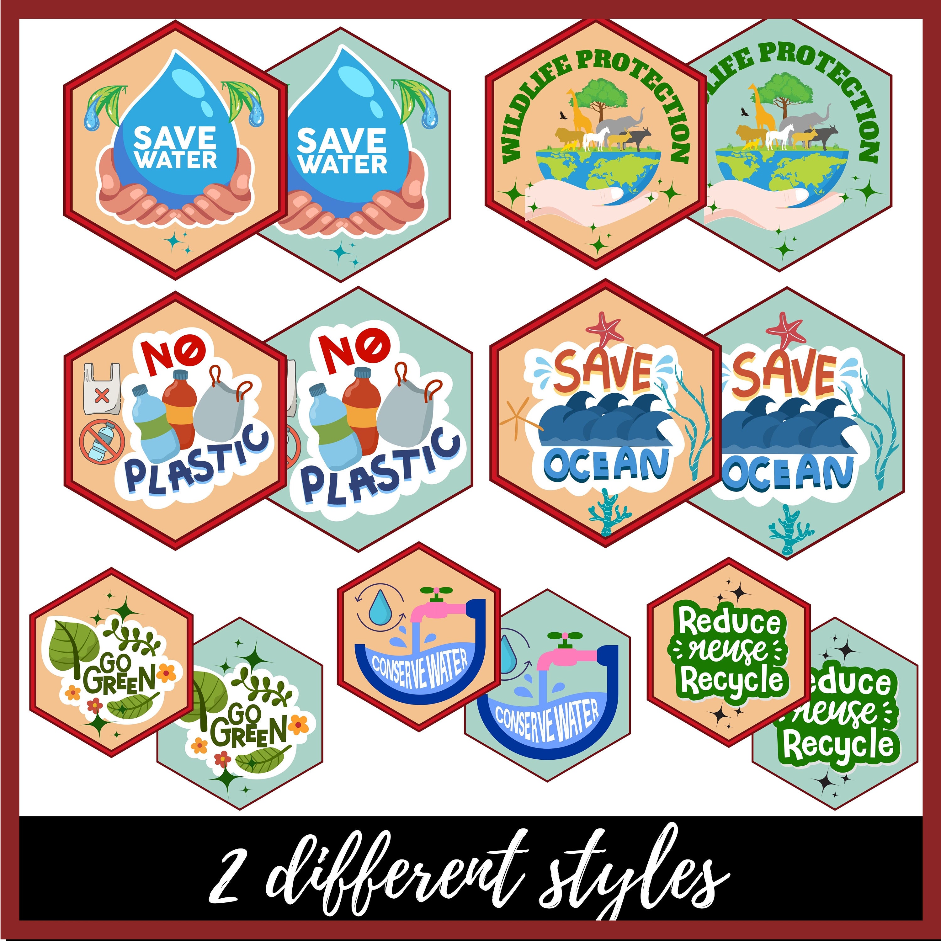 Earth Day Poster Set - Environmental Awareness Classroom Decor, Earth ...
