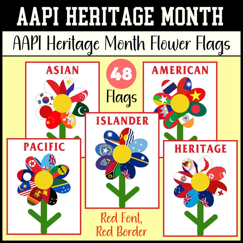 Celebrate AAPI Heritage Month With 48 Flags of Asian American and ...