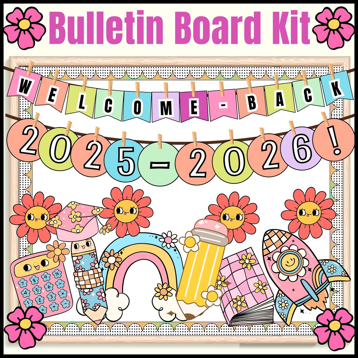 Pastel Classroom Birthday Display | Classroom Birthday Bulletin Board ...