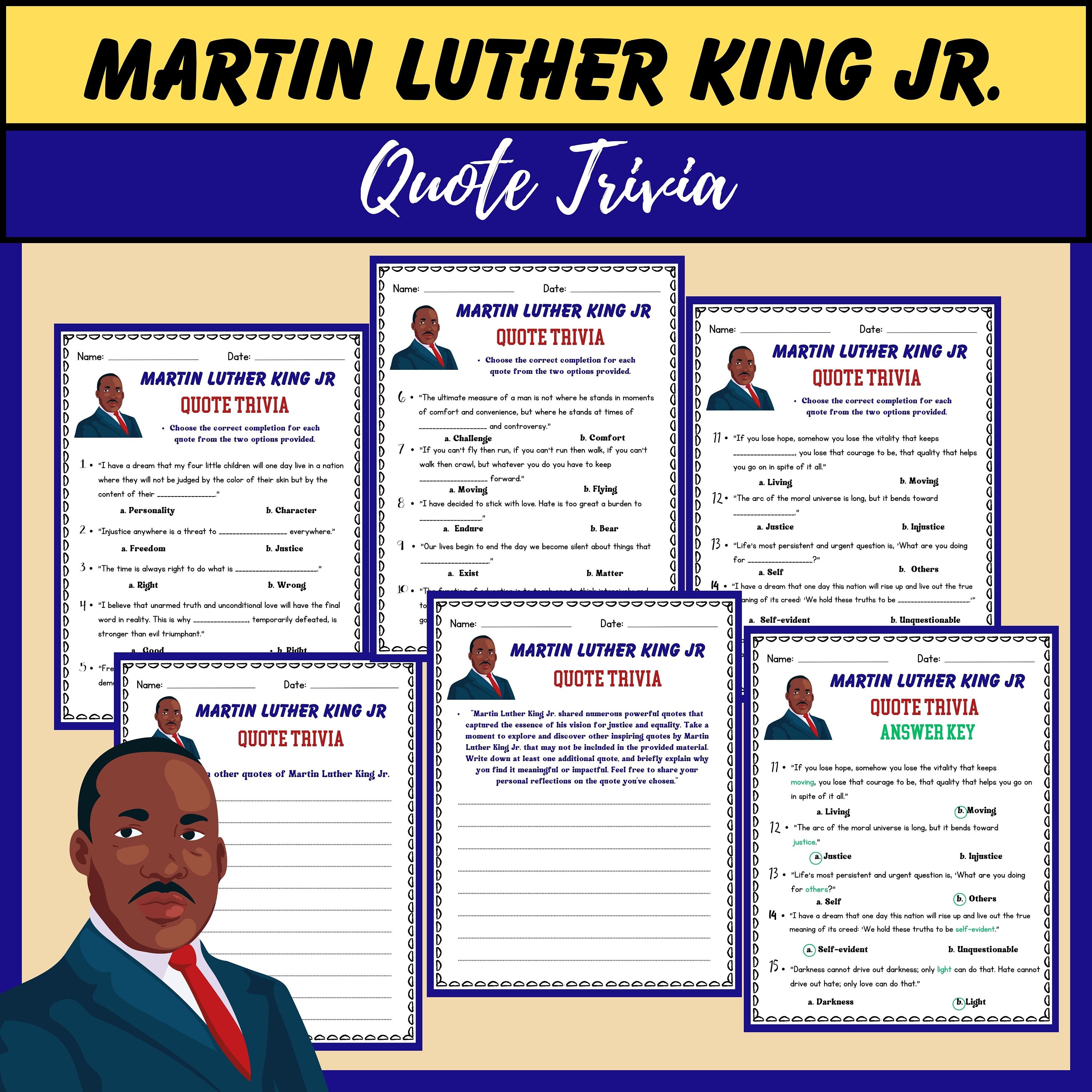 Martin Luther King Jr Timeline Poster Martin Luther Life Timeline MLK ...