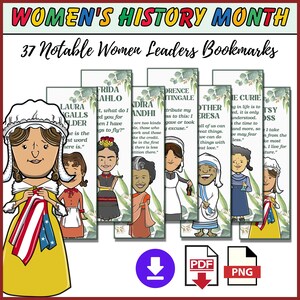 Printable Women's History Month Bundle:biography Bulletin Board Set ...