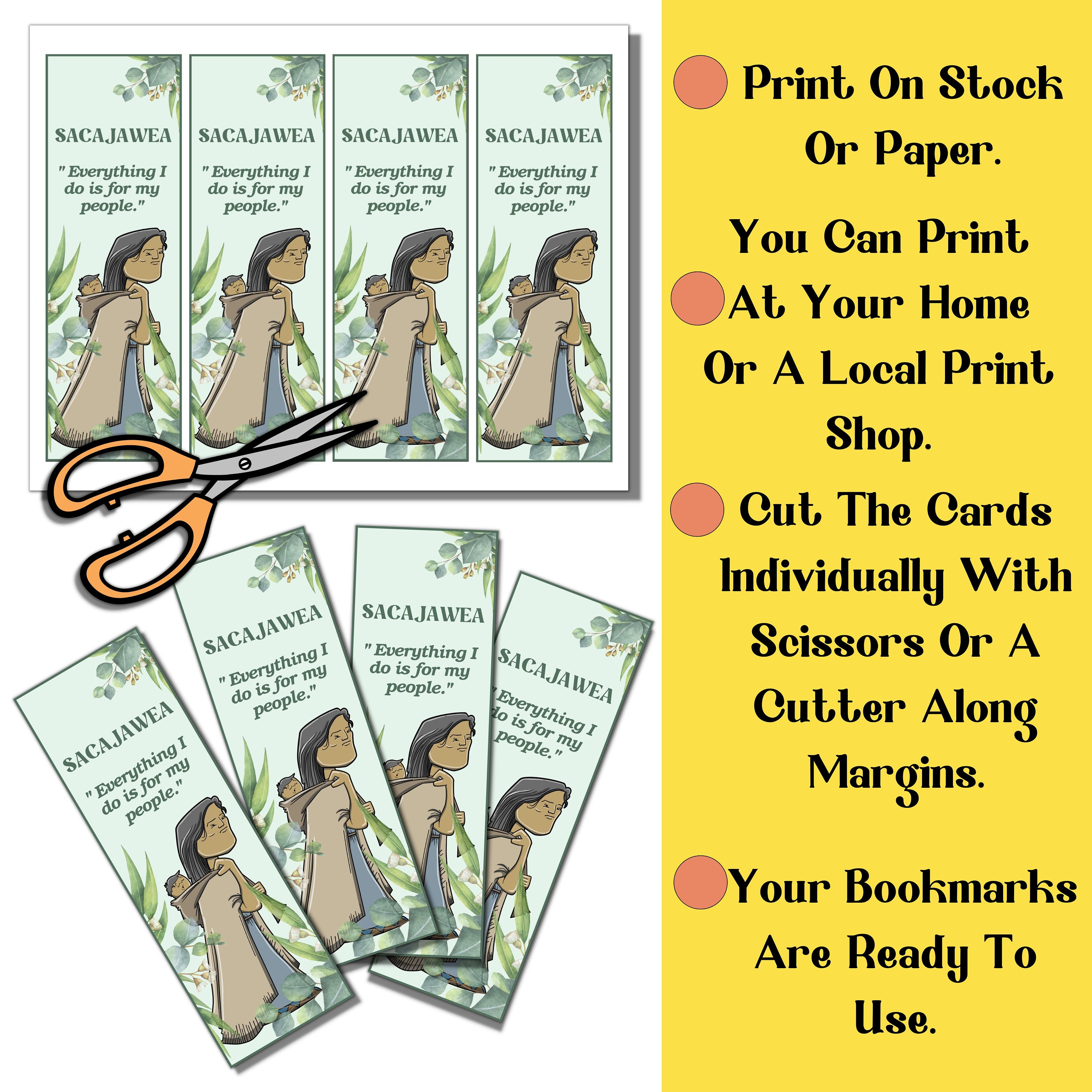 Native American Heritage Month Quotes Bookmarks - Native American ...