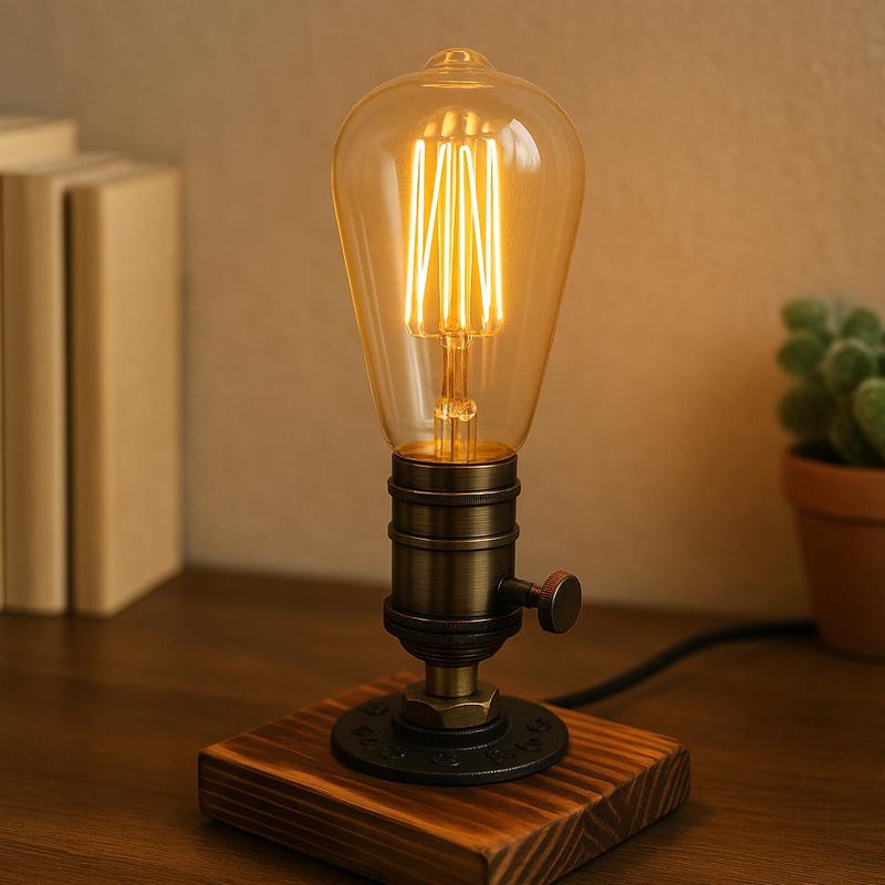 Edison Lamp - Etsy