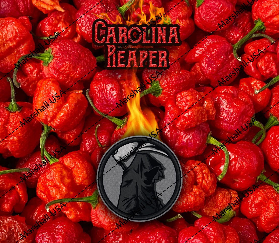 Carolina Reaper 20 Oz Tumbler Wrap, PNG, JPG - Etsy