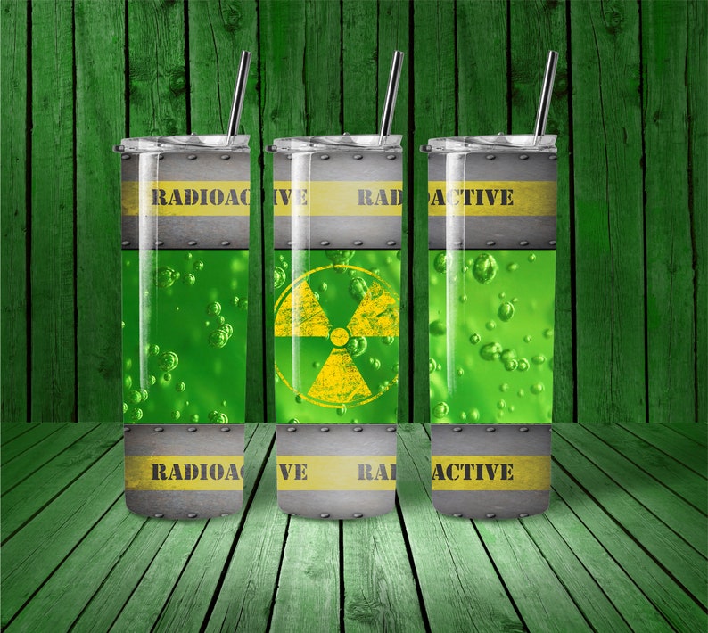 Radioactive Green Slime 20oz Tumbler Wrap, PNG, JPG - Etsy